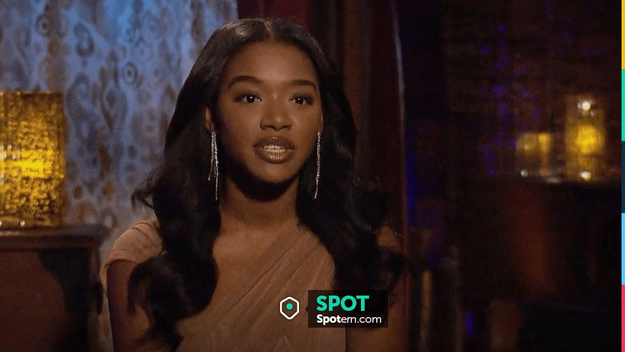 Mistress rocks Tan Ruched Corset Dress worn by Eliza Isichei as seen in ...