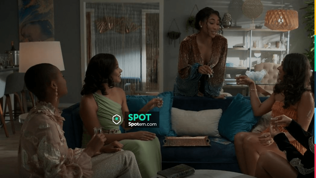 Norma Kamali Diana Gown worn by Tasha Mack (Wendy Raquel Robinson) as ...