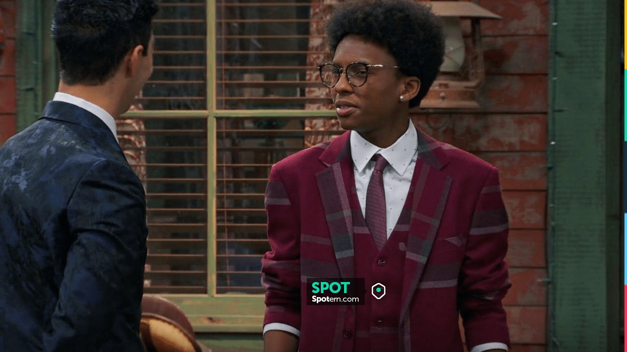 Mage Male Plaid Suit Slim Fit 3 Piece worn by Noah Lambert (Israel ...