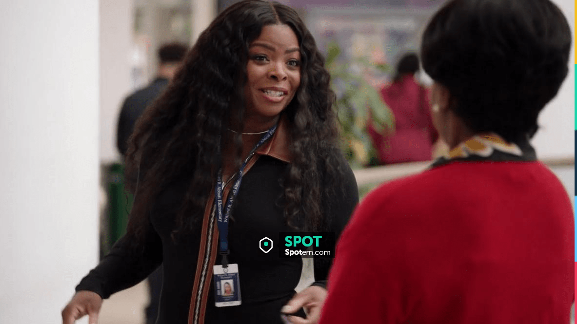 Staud Alfred Dress worn by Ava Coleman (Janelle James) as seen in ...