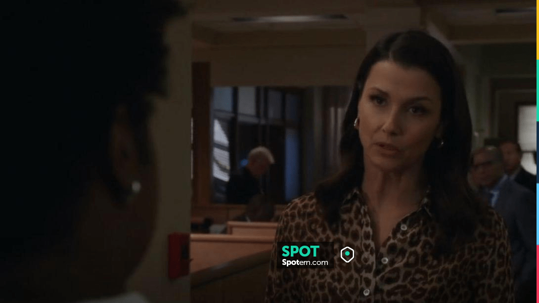 L'Agence Nina Long Sleeve Blouse worn by Erin Reagan (Bridget Moynahan ...