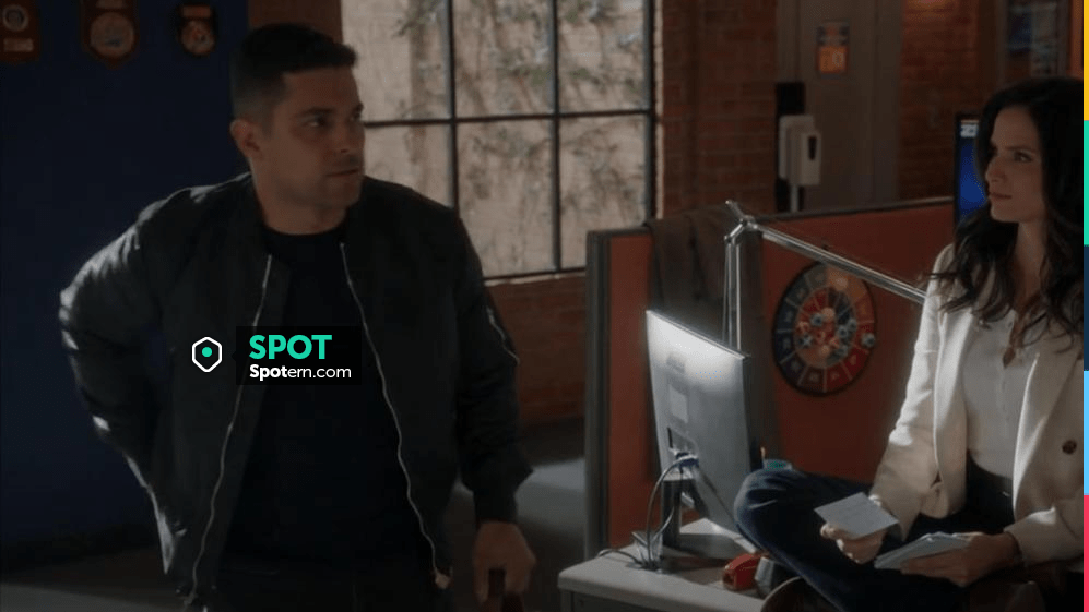 Kenzo MA-1 Jack­et worn by Nick Torres (Wilmer Valderrama) as seen in ...