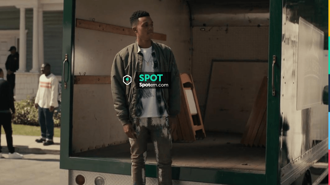 Alyx E 1999 Eternal Bomber Jacket worn by Will Smith (Jabari Banks) as ...