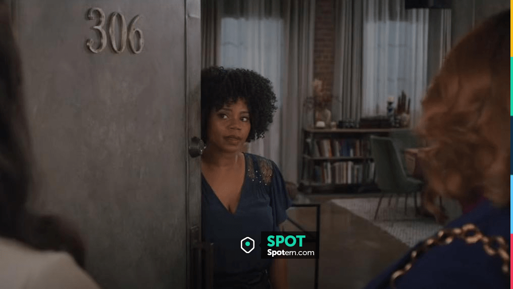 Ramy Brook Mia Beaded Crochet Inset Top worn by Amara Patterson (Kelly ...