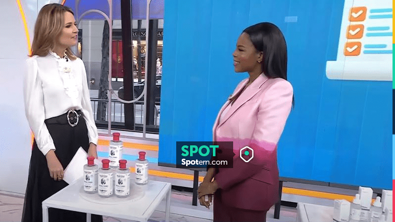 Alexander Mcqueen Dip Dye Wool & Silk Jacket worn by Michelle Henry as ...