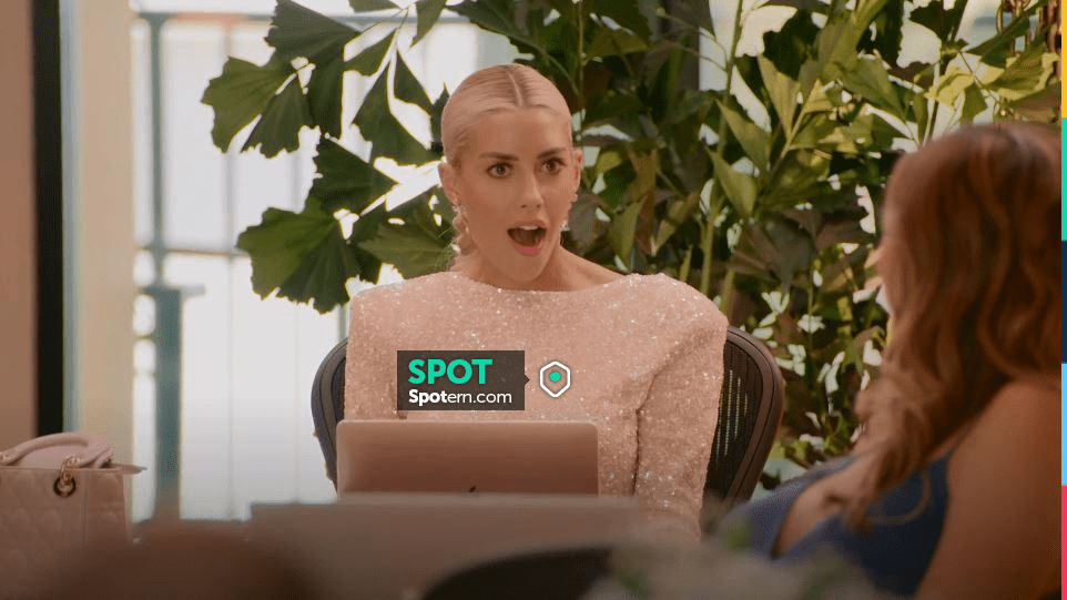 Retrofete Xi Top worn by Heather Rae Young as seen in Selling Sunset ...