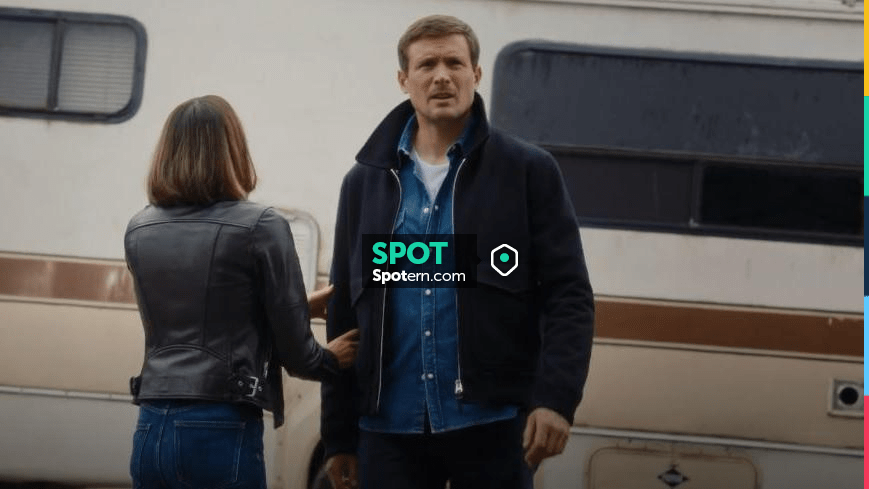 Sandro Avi­a­tor Jack­et worn by Charlie Hudson (John Reardon) as seen ...