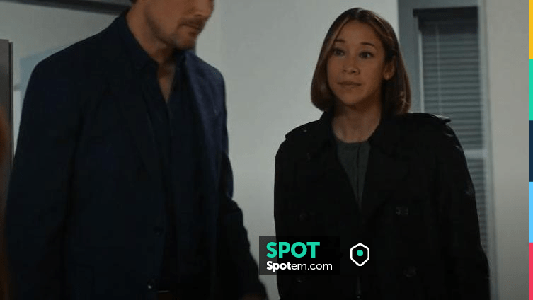 Trennchcoat Burberry Calassic usado por Sarah Truong (Mayko Nguyen ...