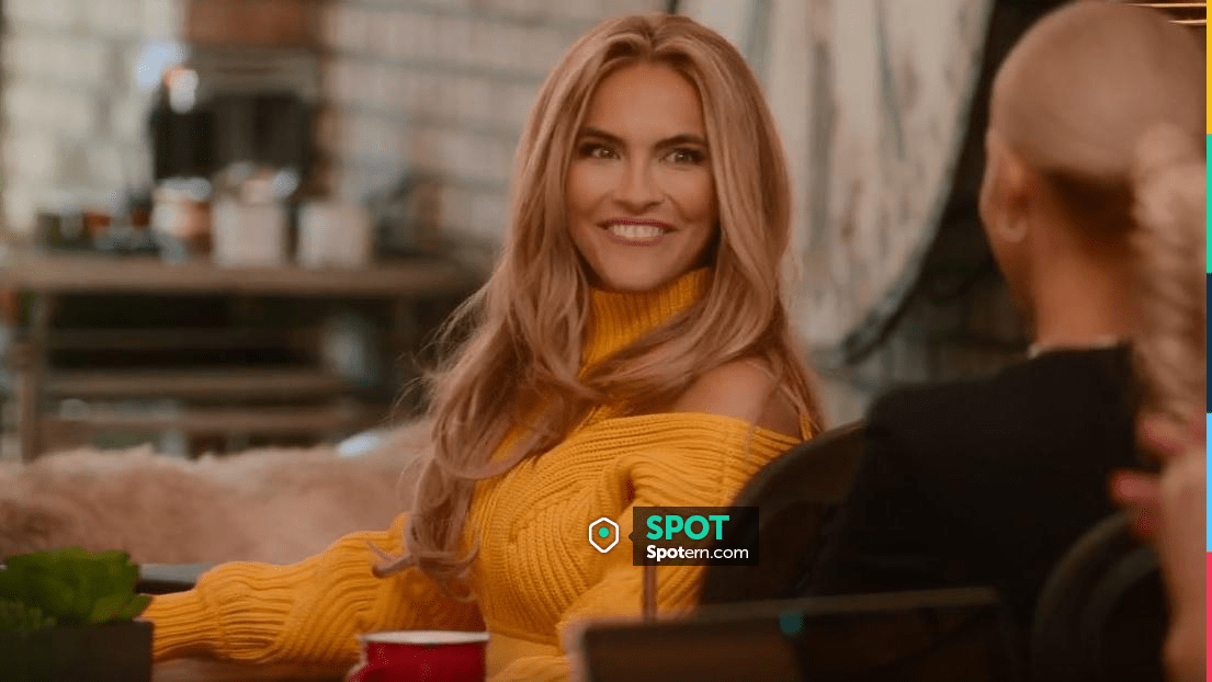 Hervé Léger Cable Knit and Bandage Mini Dress worn by Chrishell Stause ...