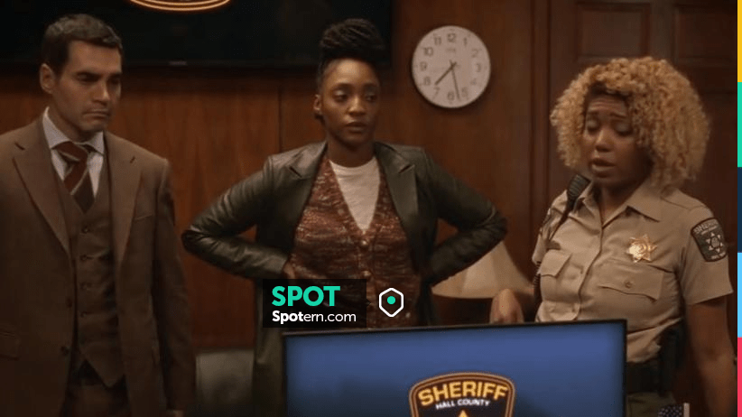 Veronica Beard Amosa Cardigan worn by Faith Mitchell (Iantha Richardson ...