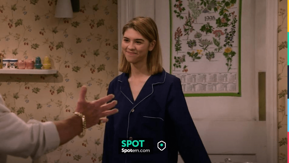 Eberjey Gisele PJ Set worn by Leia Forman (Callie Haverda) as seen in ...