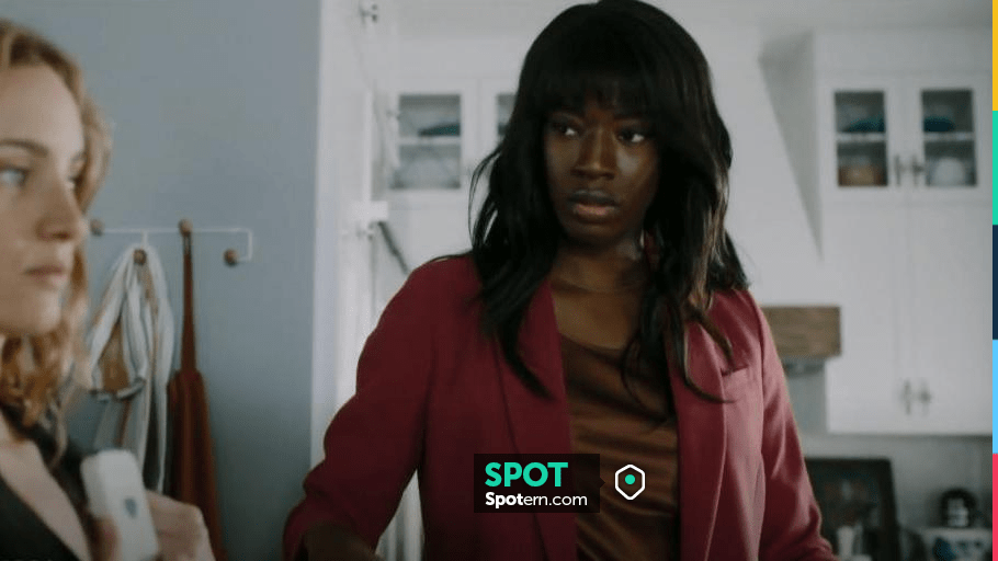 Hugo Boss Inolea Camisole worn by June Curtis (Ayisha Issa) as seen in ...