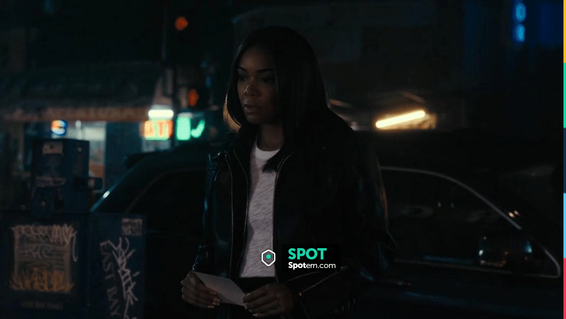 ATM Anthony Thomas Melillo Slub Jersey Tee worn by Eva (Gabrielle Union ...