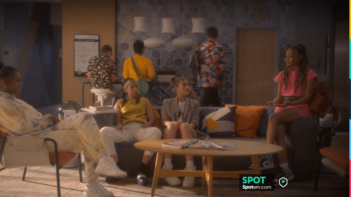 Jordan Air Jor­dan 1 Mid Pastel worn by Kiela Hall (Daniella Perkins ...