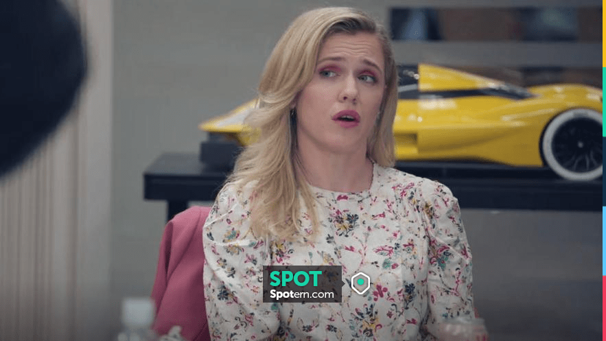 Isabel Marant Benson Blouse worn by Sadie Ryan (Harriet Dyer) as seen ...