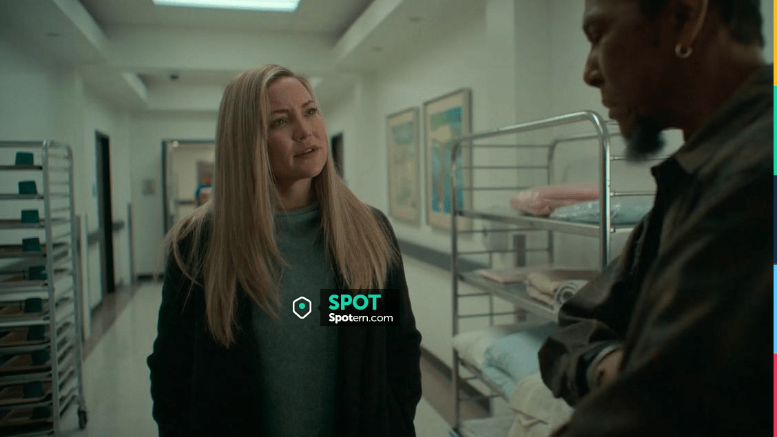 Vince Boiled Cashmere Funnel Neck Sweater worn by Micah Keith (Kate ...