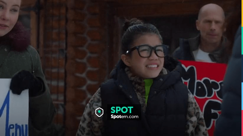 Free People Movement Fleece Leopard Neon Queen Of Jungle Jacket worn by ...