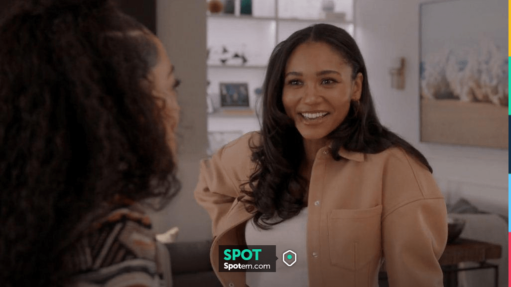 Babaton Scult Knit Square Neck Tank worn by Layla Keating (Greta ...