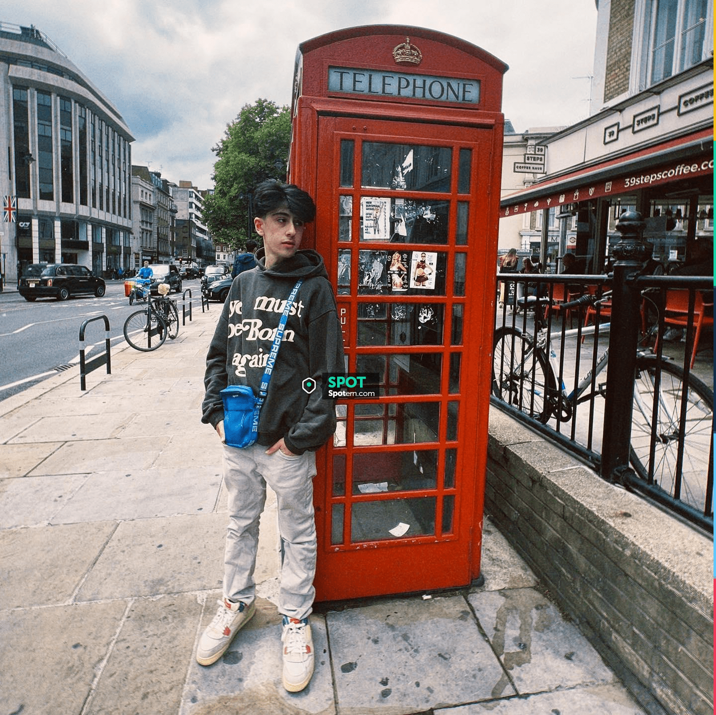 Ye Must Be Born Again Hoodie worn by Zane Burko on his Instagram ...