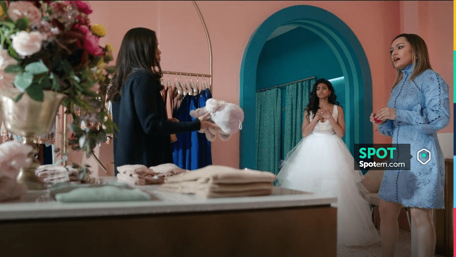 Zimmermann Super Eight Embroidered Mini Dress worn by Quinn Joseph ...