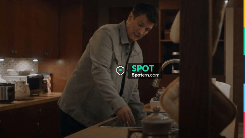 Faherty Stretch Cotton Blend Shirt Jacket worn by John Nolan (Nathan ...