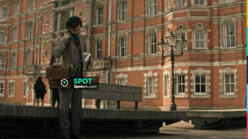 Moonster Leather Messenger Bag for Men Rustic Messenger Bag worn by Joe ...