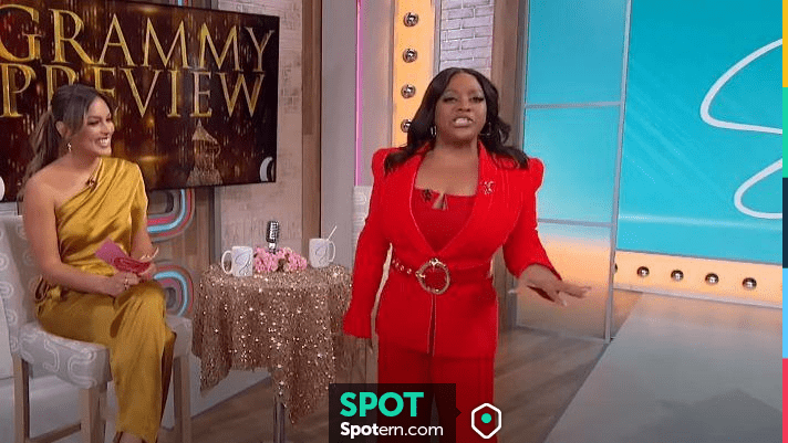 Sergio Hudson High Waist Signature Pants worn by Sherri Shepherd as ...