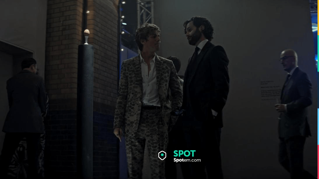 Acne Studios Acne Studios Croc Jacquard Trousers worn by Adam (Lukas Gage) as seen in You ...