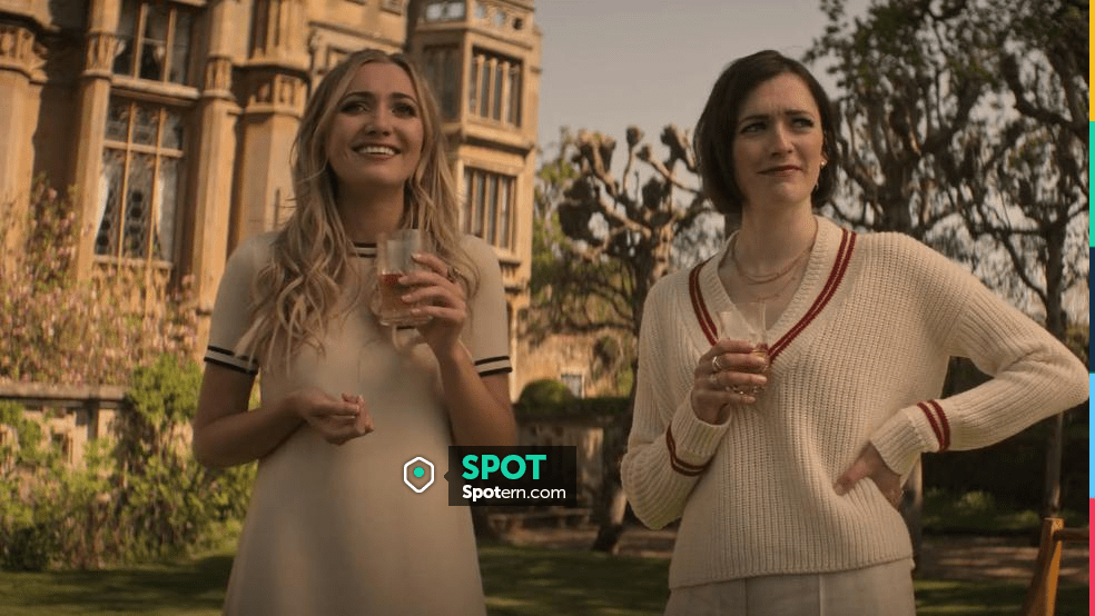 Gucci Wool Mini Dress worn by Lady Phoebe (Tilly Keeper) as seen in You ...