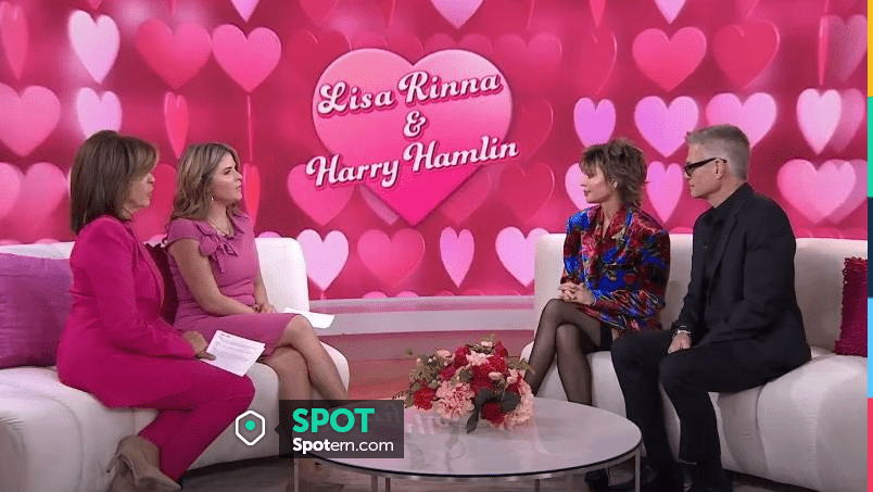 Michael Kors Collection Crepe Cigarette Pants worn by Hoda Kotb as seen ...