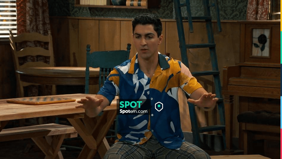 Zara Stretch Shirt worn by Parker Preston (Trevor Tordjman) as seen in ...