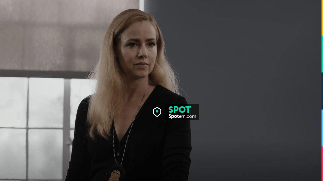 Vince Black Cardigan worn by Special Agent Rose Casey (Amanda Schull ...