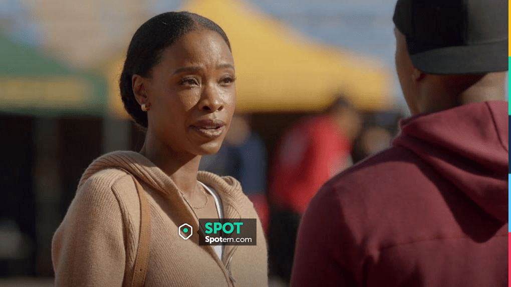 Khaite The Win­ston Hood­ie worn by Grace James (Karimah Westbrook) as ...