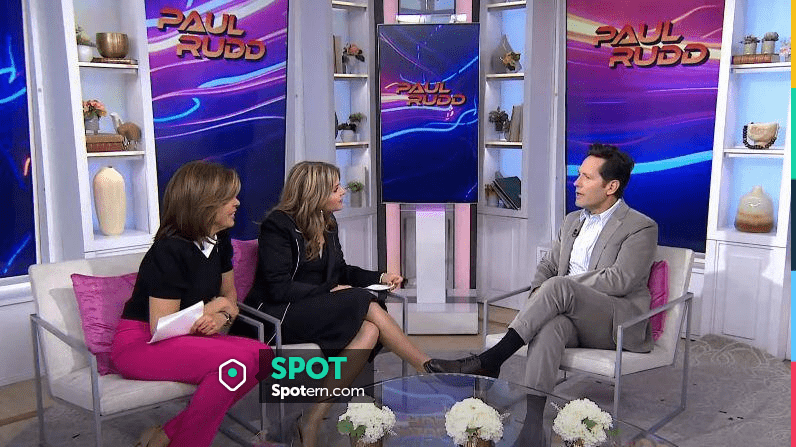 Michael Kors Collection Crepe Cigarette Pants worn by Hoda Kotb as seen ...