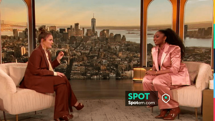 Alice and Olivia Hayes High-Waist Wide-Leg Cargo Pants worn by Samara ...