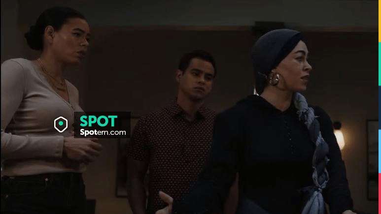 Citizens of Humanity Scarlett Rib Henley worn by Nancy Gillian (Brianna ...