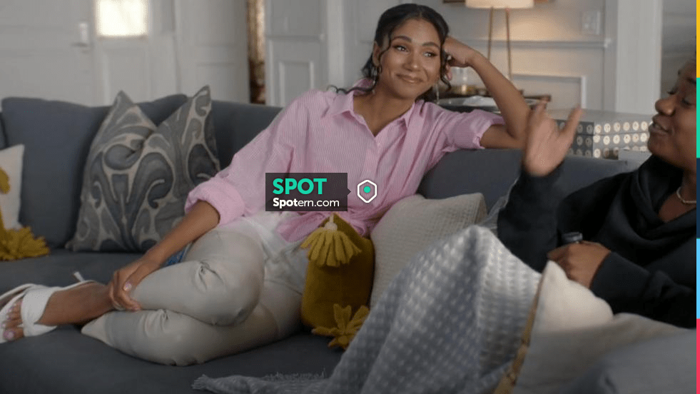 Hija favorita La ex novia Raya de algodón popelina abotonada Camisa ...