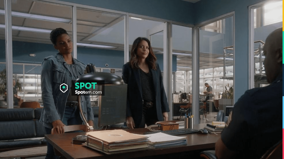 Free People Military Jacket worn by Nyla Harper (Mekia Cox) as seen in ...