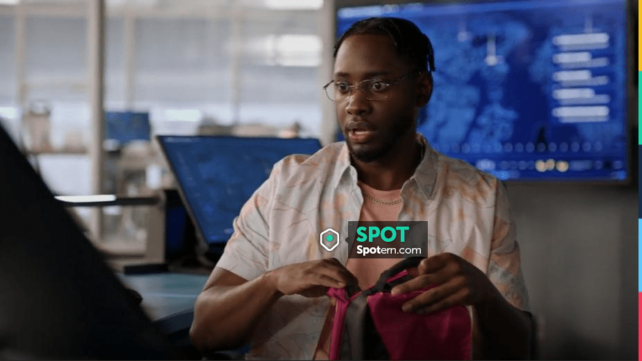 Zara Abstract Print Shirt worn by Chester P. Runk (Brandon McKnight) as ...