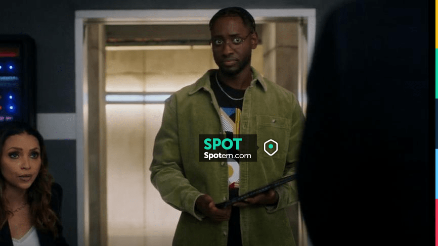 Urban Outfitters Big Corduroy Work Shirt worn by Chester P. Runk ...