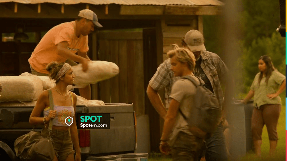 Urban Outfitters Purple Puff Paint Cami Top worn by Kiara Carrera ...