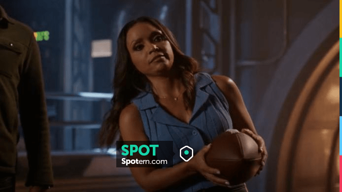 Zara Chenille Rib Top worn by Cecile Horton (Danielle Nicolet) as seen ...