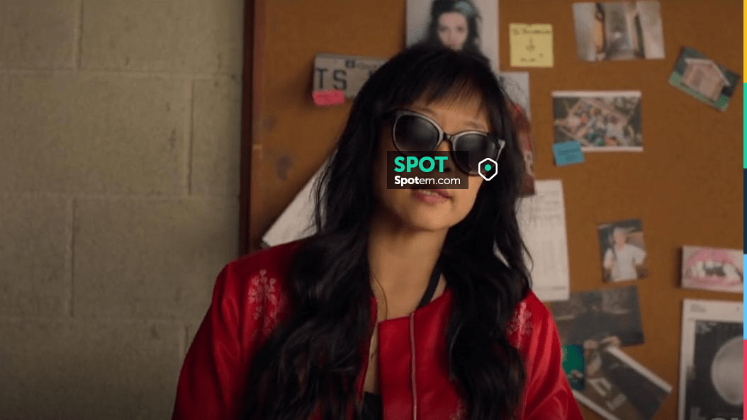 Longchamp Fall/Win­ter Sun­glass­es worn by Marissa Wong (Grace Lynn ...