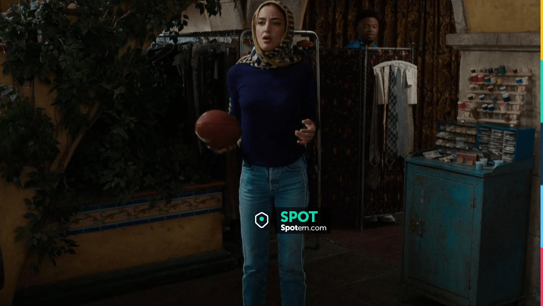 AG Adriano Goldschmied Alexxis Vintage High Rise Straight worn by ...