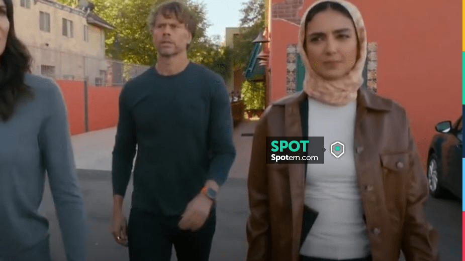 J Crew Tissue Turtleneck worn by Special Agent Fatima Namazi (Medalion ...