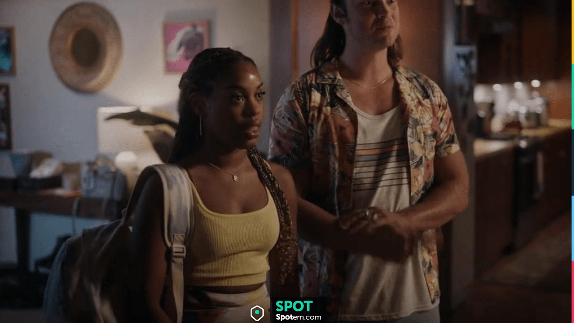 Open Edit Cutout Waist Mi­di Skirt worn by Billie (Dia Nash) as seen in ...