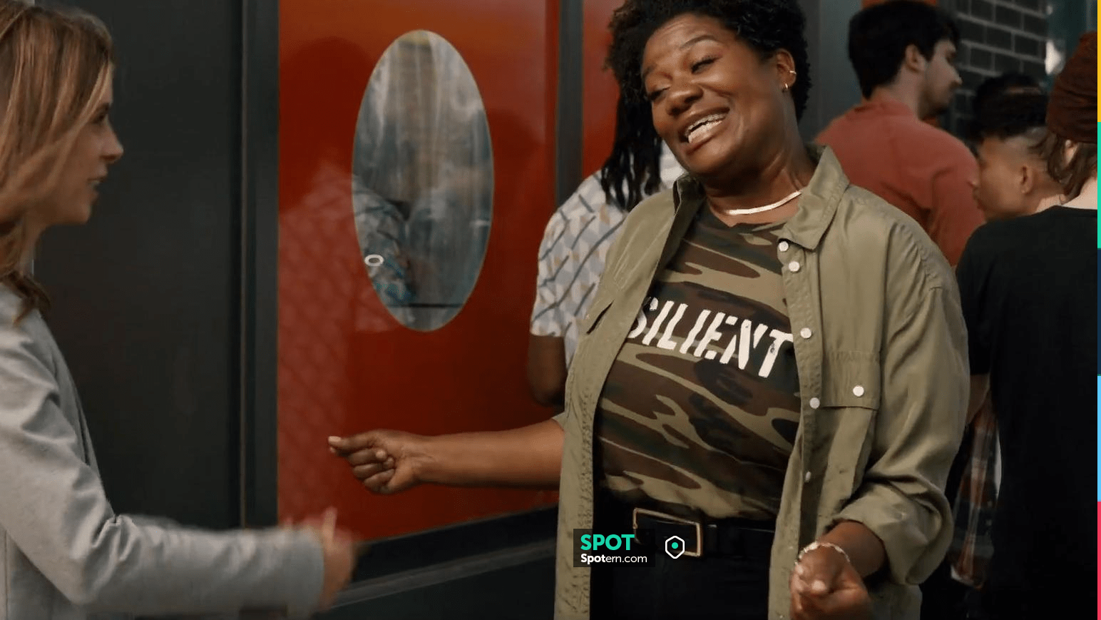 Rag and Bone Rebound Belt worn by Det. Kelly Duff (Adrienne C. Moore ...