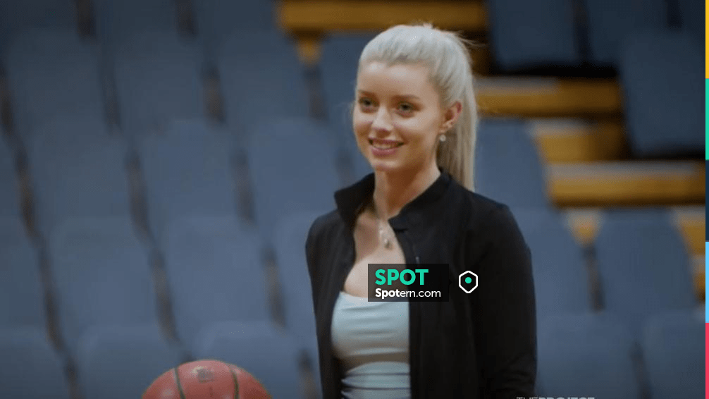 Lorna Jane Endurance Zip Jacket worn by Jessica Navin as seen in The ...