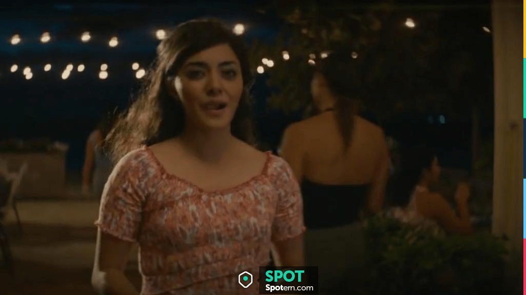 Poupette St Barth Yellow Dahlia Soledad Mini robe portée par Lucy Tara ...