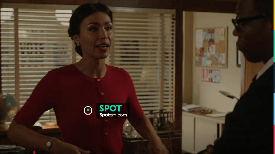 Hobbs London Noa Knit­ted Dress worn by Elise Johnson (Antoinette Crowe ...